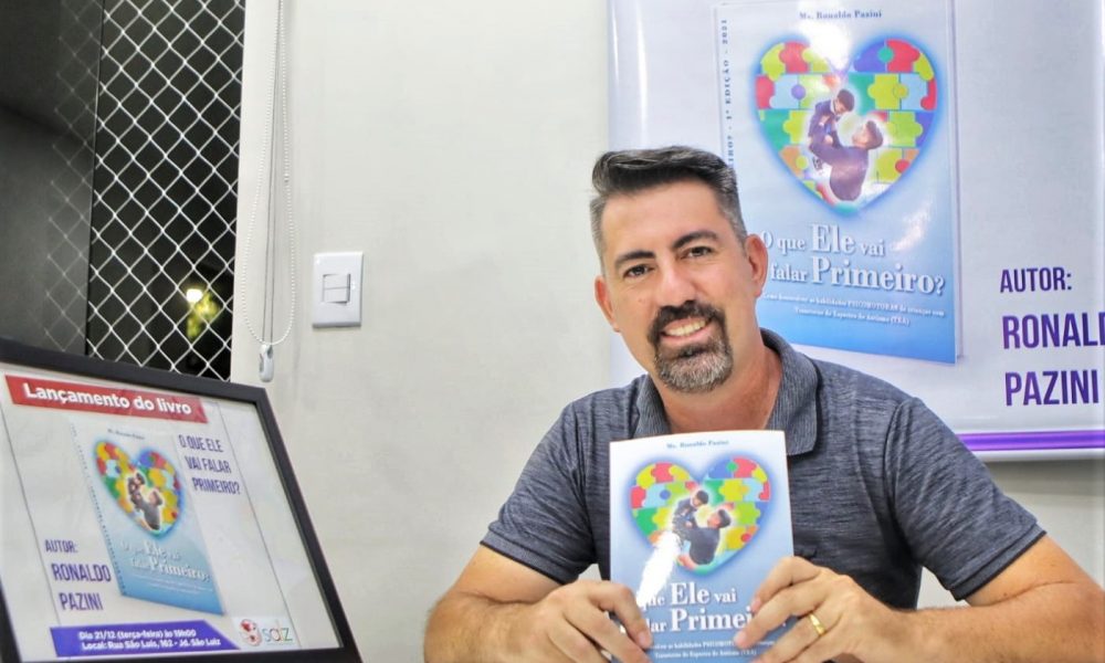 Ronaldo Pazini lança livro sobre autismo na quinta-feira (3/3) em Mogi ...